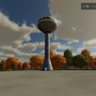 Water Tower v1.0 FS22 Mod | Farming Simulator 22 Mod
