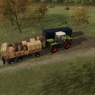 Wood Production Set v1.0 FS22 Mod | Farming Simulator 22 Mod