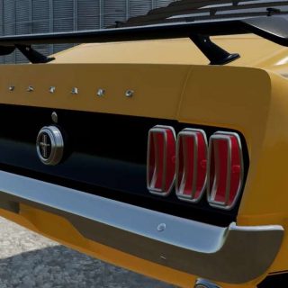 1969 Ford Mustang v1.0 FS22 Mod | Farming Simulator 22 Mod