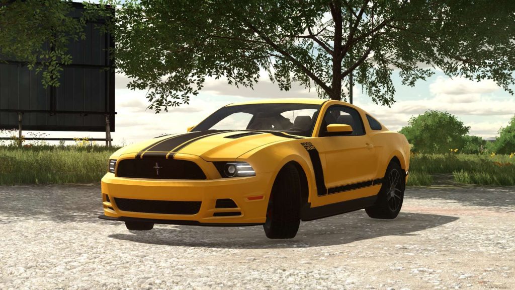 2013-14 Ford Mustang (IC & Passenger) v1.0 FS22 Mod | Farming Simulator ...