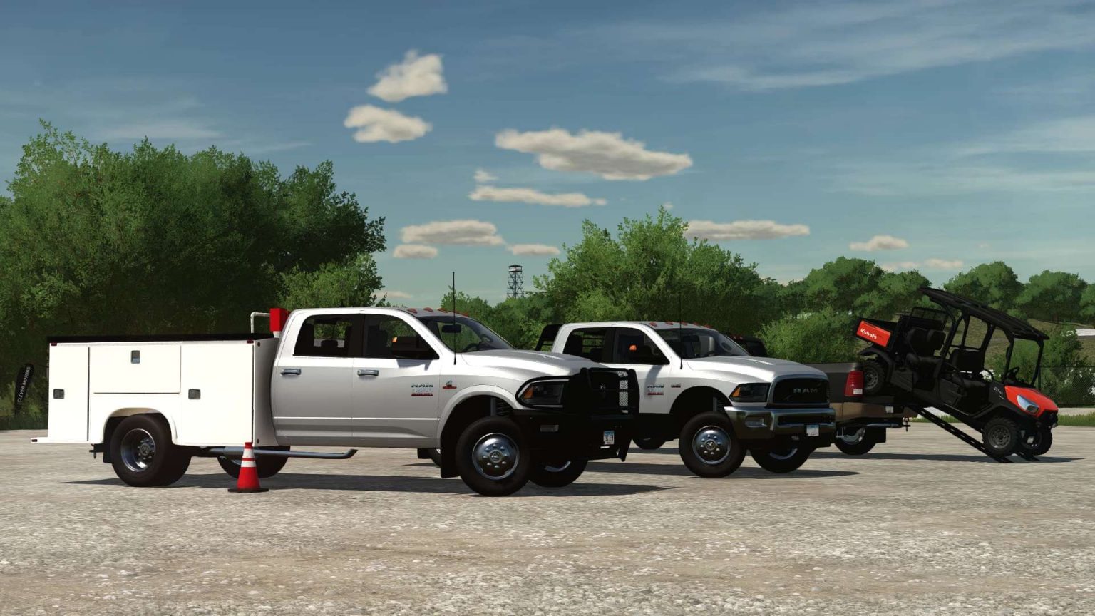 2014 Ram Heavy Duty (IC & Passenger) v2.0 FS22 Mod | Farming Simulator ...