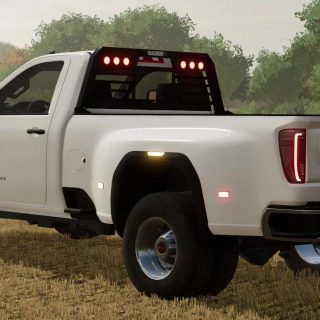 2020 GMC 3500HD Single Cab Long Bed V1.0 FS22 Mod | Farming Simulator ...