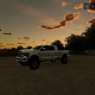 2020 Ram Mega Cab v1.0 FS22 Mod | Farming Simulator 22 Mod