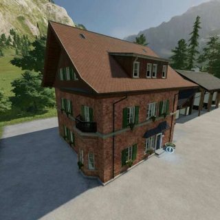 Alpine Farmhouse v1.0 FS22 Mod | Farming Simulator 22 Mod