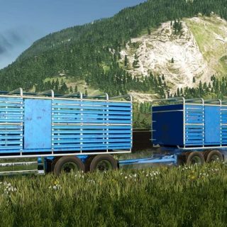 Attachable Livestock Crate's for Kenworths and Hino v1.0 FS22 Mod ...
