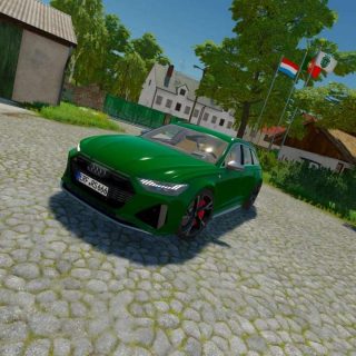 Audi RS6 Avant C8 v2.1 FS22 Mod | Farming Simulator 22 Mod