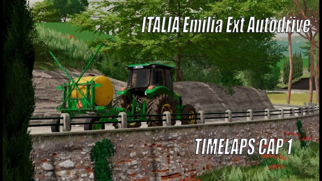 Autodrive ITALIA Emilia Ext MP V1.0 FS22 Mod | Farming Simulator 22 Mod