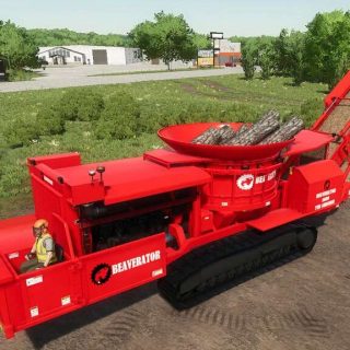 Beaverator 1600 Tub Grinder v1.0 FS22 Mod | Farming Simulator 22 Mod