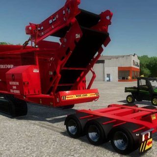 Beaverator 1600 Tub Grinder v1.0 FS22 Mod | Farming Simulator 22 Mod