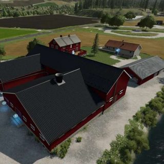Buildings Of Norway v1.0 FS22 Mod | Farming Simulator 22 Mod