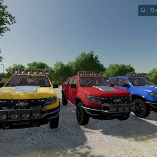 CHEVROLET COLORADO ZR2 v1.0 FS22 Mod | Farming Simulator 22 Mod