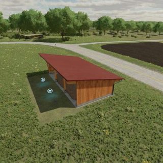 Covered Pile Storage v1.0.0.1 FS22 Mod | Farming Simulator 22 Mod