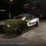 Dodge Charger SRT Hellcat Police Cruiser v1.0 FS22 Mod | Farming ...
