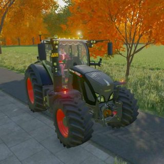Fendt 700 black beauty v1.0 FS22 Mod | Farming Simulator 22 Mod