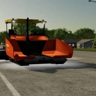 FINISHER VOGELE SUPER 1600 COLAS v1.0 FS22 Mod | Farming Simulator 22 Mod