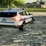 FORD KUGA POLICE MUNICIPALE v1.0 FS22 Mod | Farming Simulator 22 Mod