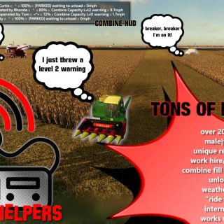 CB Radio Helpers v1.0.4.2 FS22 Mod | Farming Simulator 22 Mod