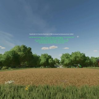 Field Statistics Data v1.0 FS22 Mod | Farming Simulator 22 Mod