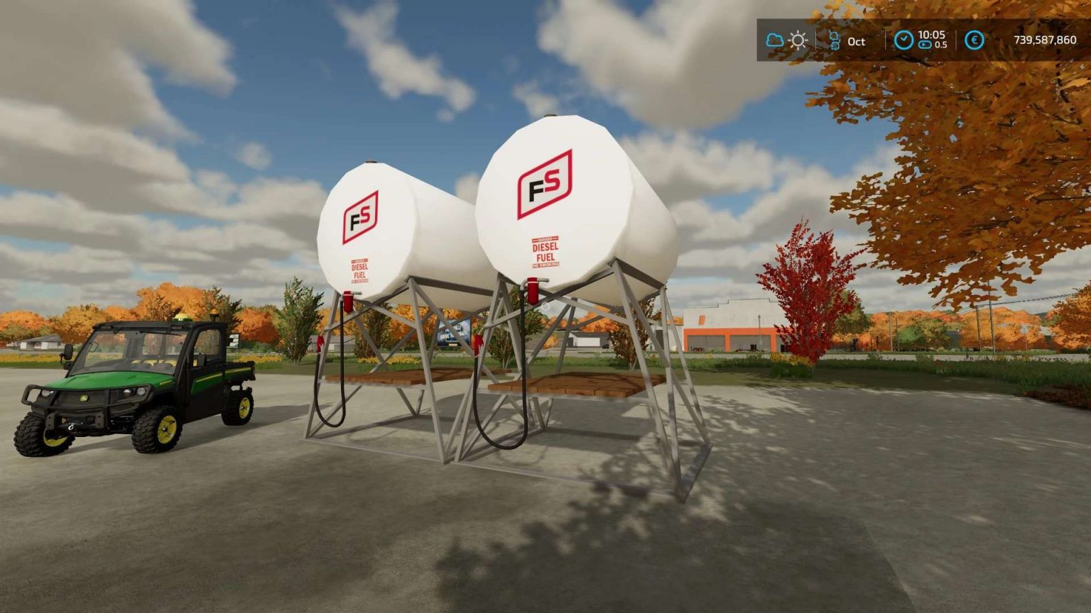 Fuel Barrels v1.0 FS22 Mod | Farming Simulator 22 Mod