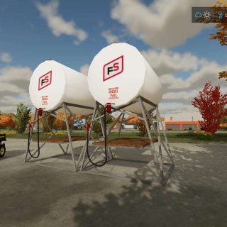 Fuel Barrels v1.0 FS22 Mod | Farming Simulator 22 Mod