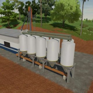 Grain Mill BR v1.0 FS22 Mod | Farming Simulator 22 Mod