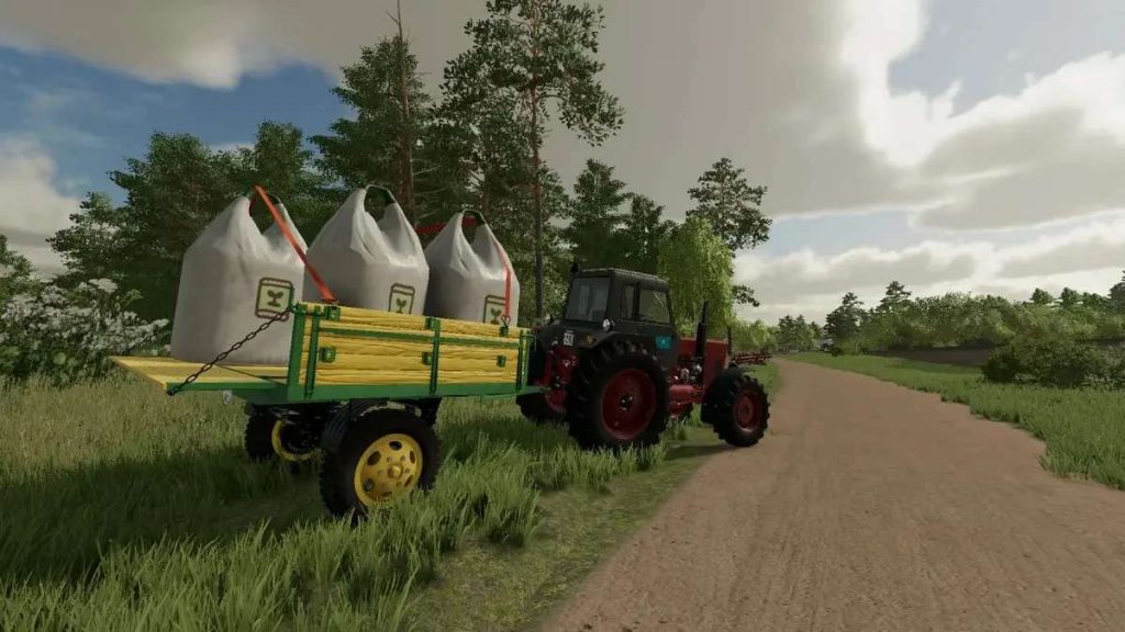 Hand made trailer v1.0 FS22 Mod | Farming Simulator 22 Mod