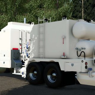 International 9300 Hot oil truck v1.0 FS22 Mod | Farming Simulator 22 Mod