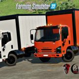 Isuzu NPR 2018 V.1.2 (AUTOLOAD) FS22 Mod | Farming Simulator 22 Mod