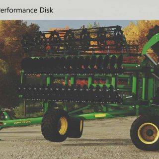 John Deere 2680H High-Performance Disk v1.0 FS22 Mod | Farming ...