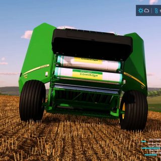 John Deere 560M with Net Wrap Addon v1.0 FS22 Mod | Farming Simulator ...