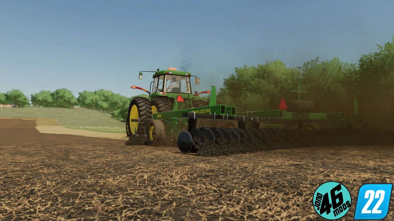 John Deere 630 disk cultivator v1.0 FS22 Mod | Farming Simulator 22 Mod