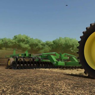 John Deere 630 disk cultivator v1.0 FS22 Mod | Farming Simulator 22 Mod