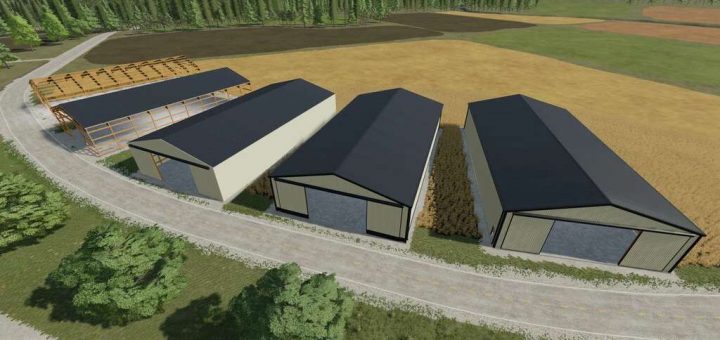 Asphalt Factory v1.0 FS22 - Farming Simulator 22 Mod | FS22 mod