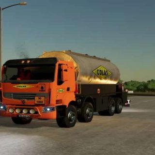 LANDER 8X4 REPANDEUSE COLAS v1.0 FS22 Mod | Farming Simulator 22 Mod
