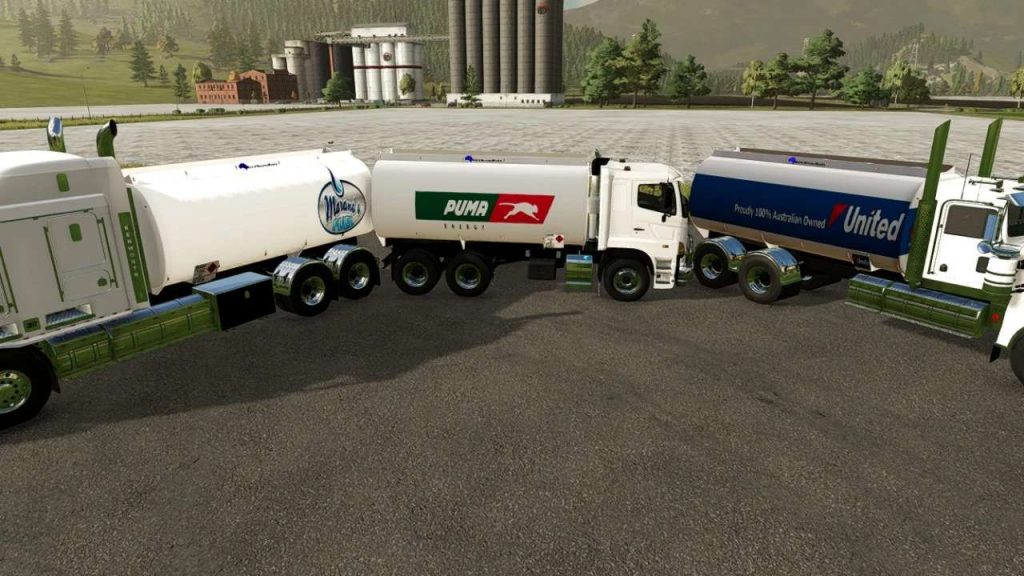 Liquid Tanks for Kenworth v1.1 FS22 Mod | Farming Simulator 22 Mod