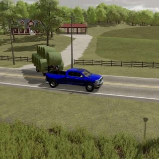 Lizard Gooseneck Bale Trailer (autoload) v1.0 FS22 Mod | Farming ...