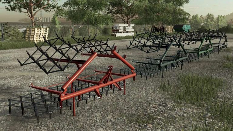 Lizard Harrows 5 v1.0 FS22 Mod | Farming Simulator 22 Mod