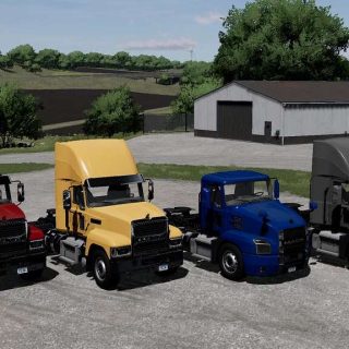 Mack 4x2 Pack v1.0 FS22 Mod | Farming Simulator 22 Mod