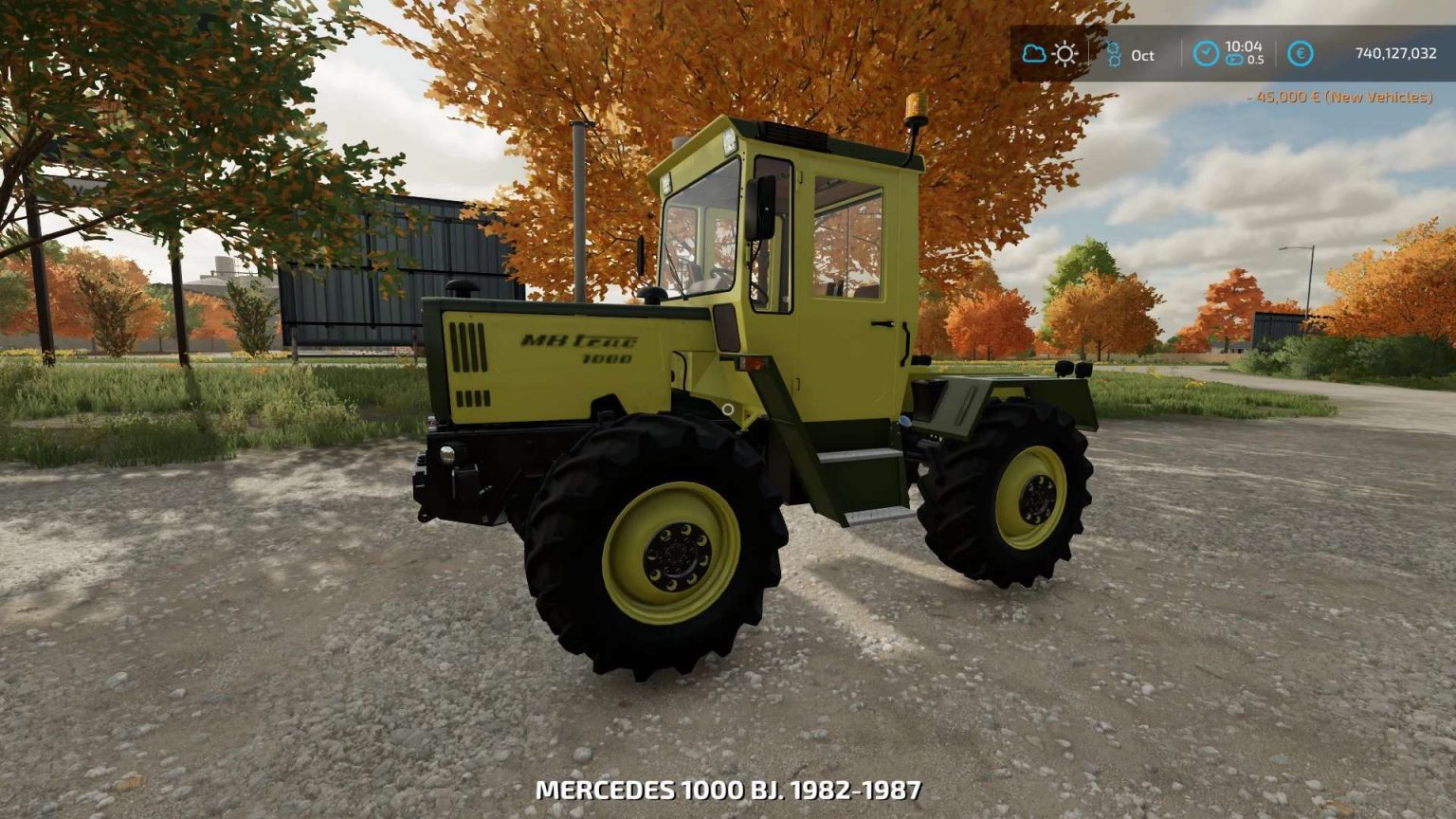 MB trac 1000-1100 v1.1 FS22 Mod | Farming Simulator 22 Mod