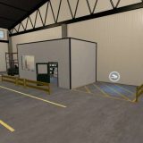Medium Sized Warehouse v1.0 FS22 Mod | Farming Simulator 22 Mod