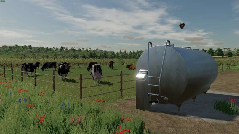 Milk Tank Extension v1.0.1 FS22 Mod | Farming Simulator 22 Mod