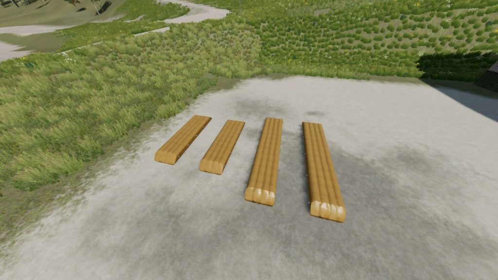 NMC Bridge mats v1.0 FS22 Mod | Farming Simulator 22 Mod