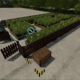 Open Air Garden v1.1 FS22 Mod | Farming Simulator 22 Mod