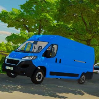 Peugeot Boxer v1.1 FS22 Mod | Farming Simulator 22 Mod