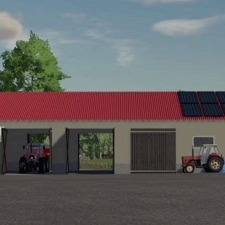 Polish Large Barn UE v1.0 FS22 Mod | Farming Simulator 22 Mod
