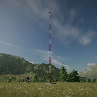 RadioTower v1.0 FS22 Mod | Farming Simulator 22 Mod