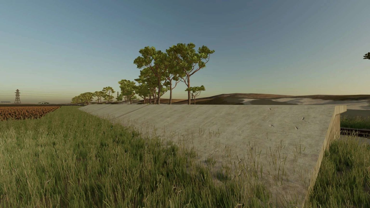 Railside Vehicle Loading Ramp v1.0 FS22 Mod | Farming Simulator 22 Mod