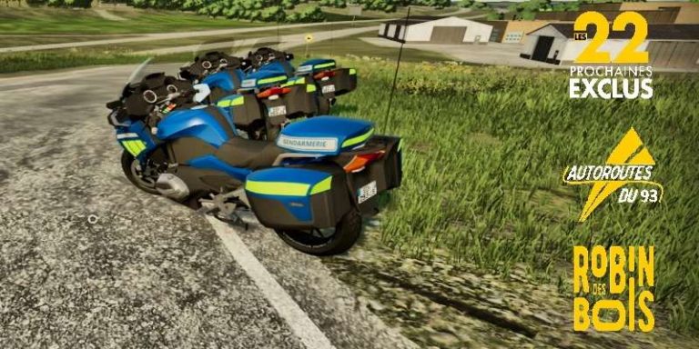 RT 1200 GENDARMERIE v1.0 FS22 Mod | Farming Simulator 22 Mod