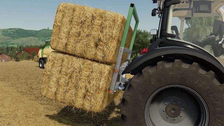 Selfmade Bale Fork v1.0 FS22 Mod | Farming Simulator 22 Mod