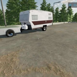 Small Camper v1.0 FS22 Mod | Farming Simulator 22 Mod